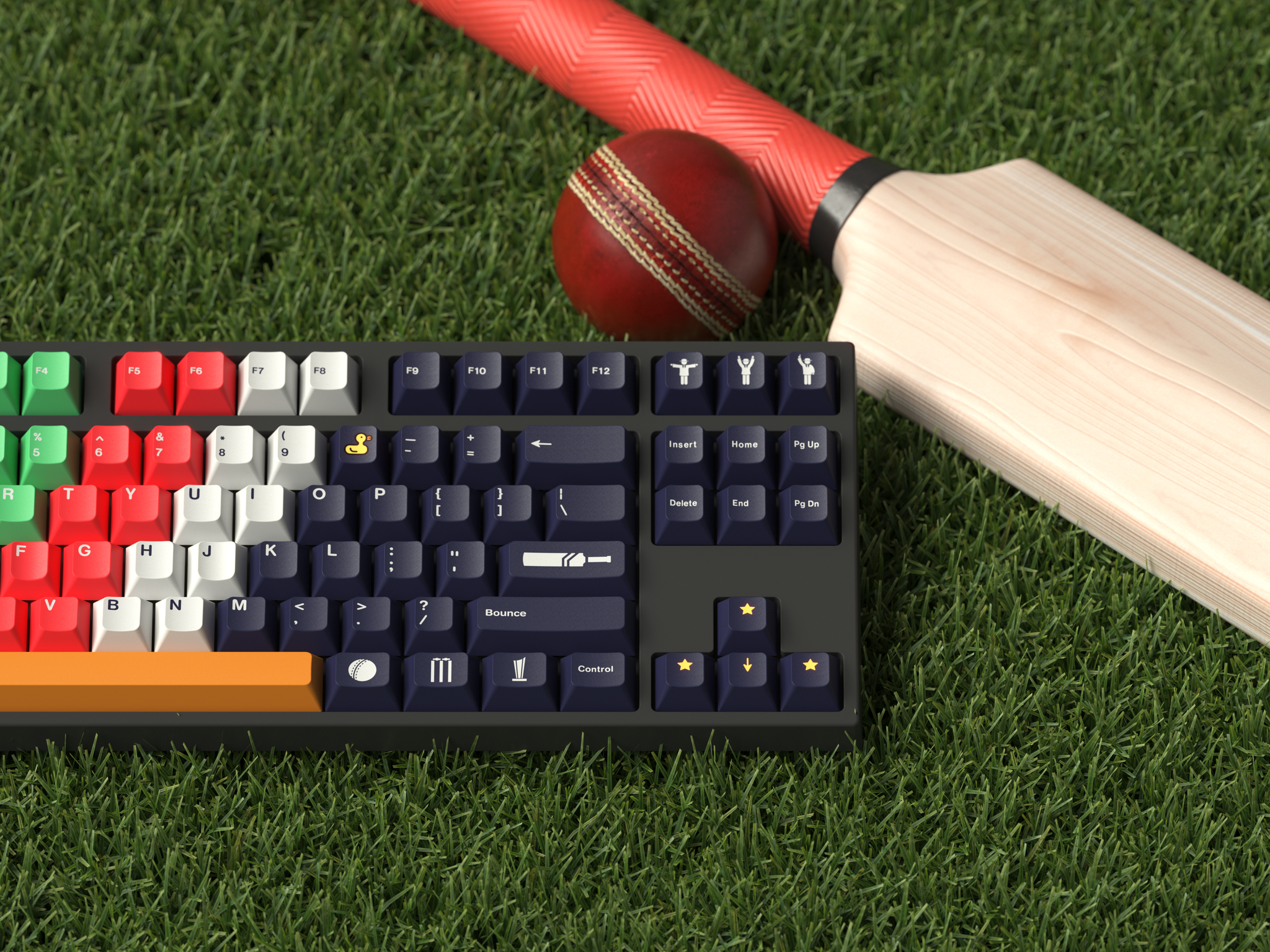 India Cricket Gaming Mechanical Keyboard – Chalo Khelo